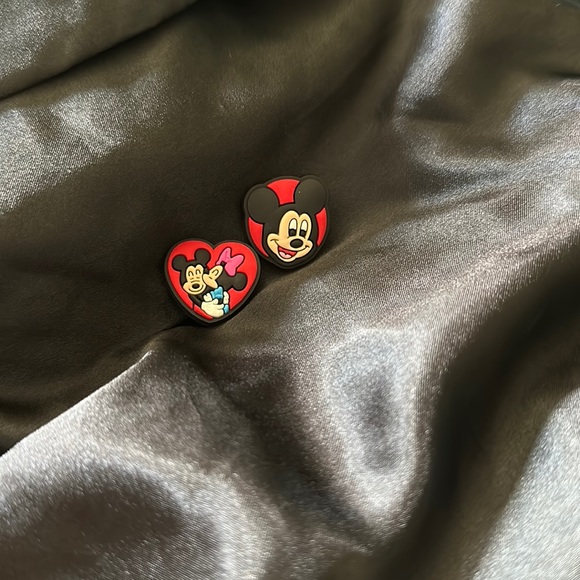 Accessories | Mickey And Minnie Mouse Croc Charms New | Poshmark